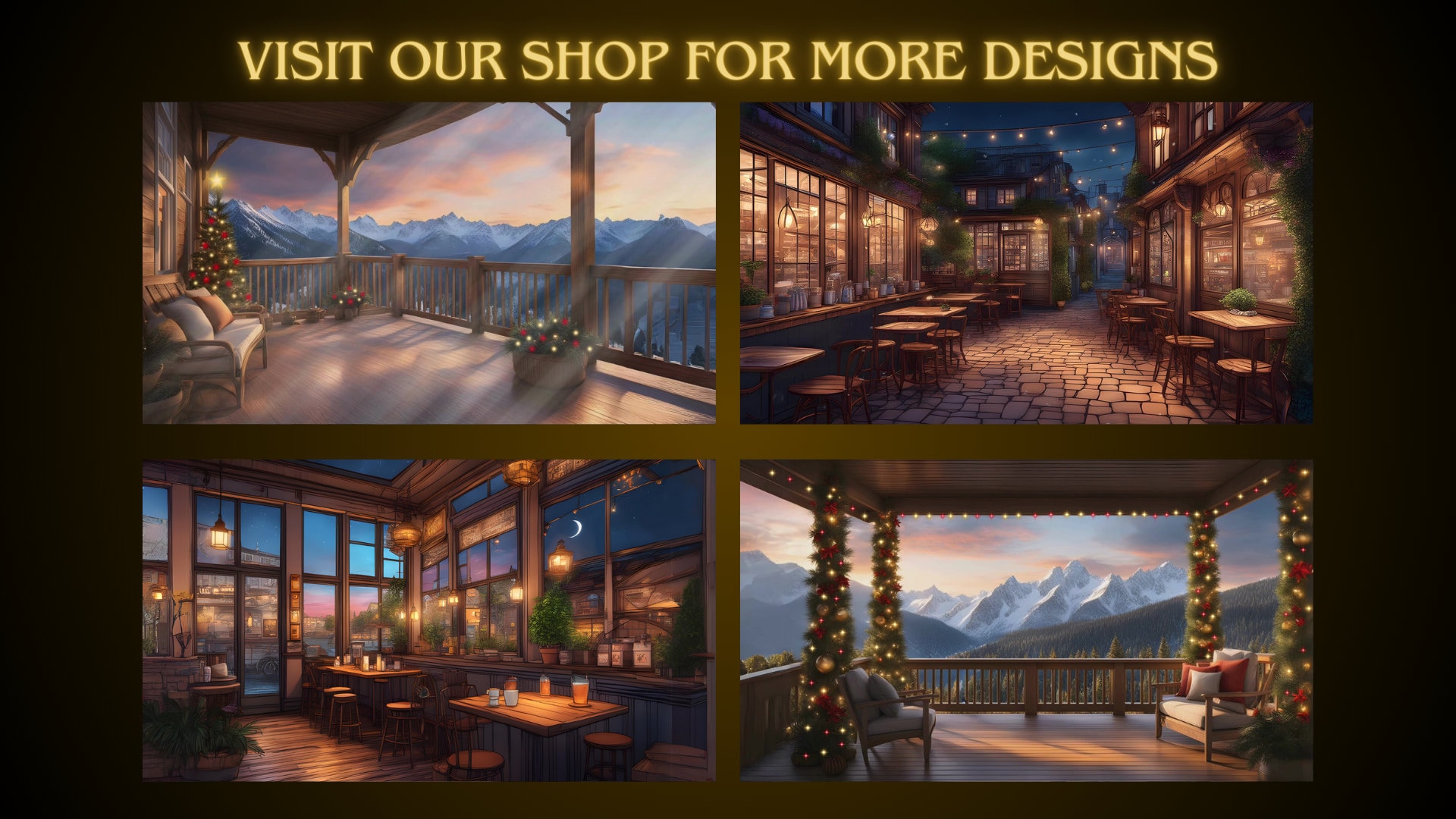 Look Out the Magic Window Collection PLUS Canva Template of Animated ...