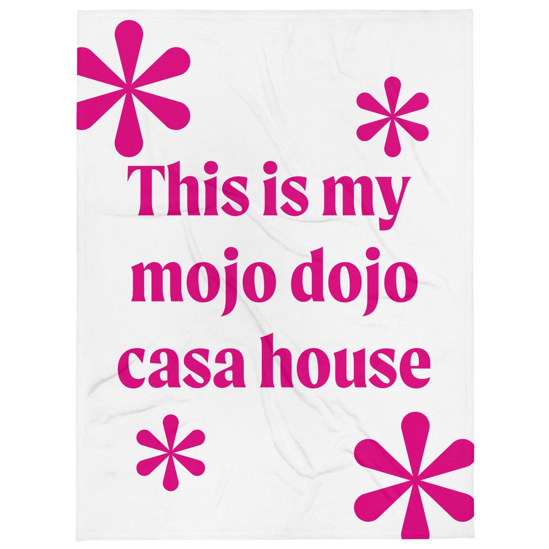 This is My Mojo Dojo Casa House Throw Blanket - Etsy