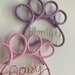 Personalised Paw Prints - Etsy