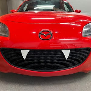 NC Mazda Miata Vampire Fang / Teeth (fits in Grill of NC2 2009-2012 MX5 ...