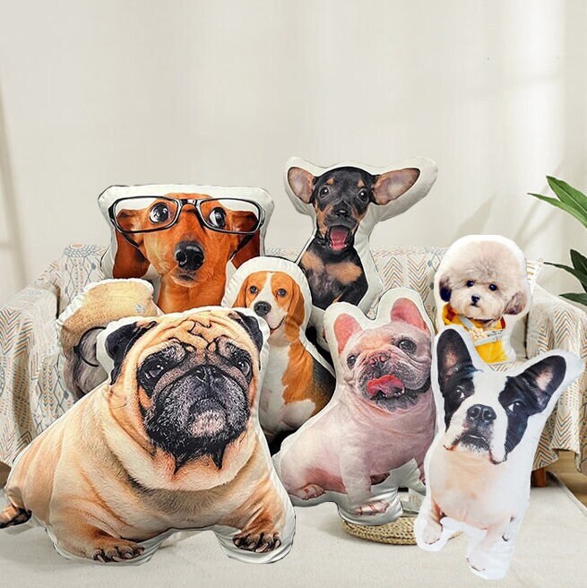 Custom Dog Pillow,personalized 3D Pet Pillow,pet Memorial Gifts,cute ...