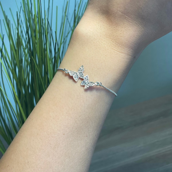 Butterfly Bracelet - Etsy