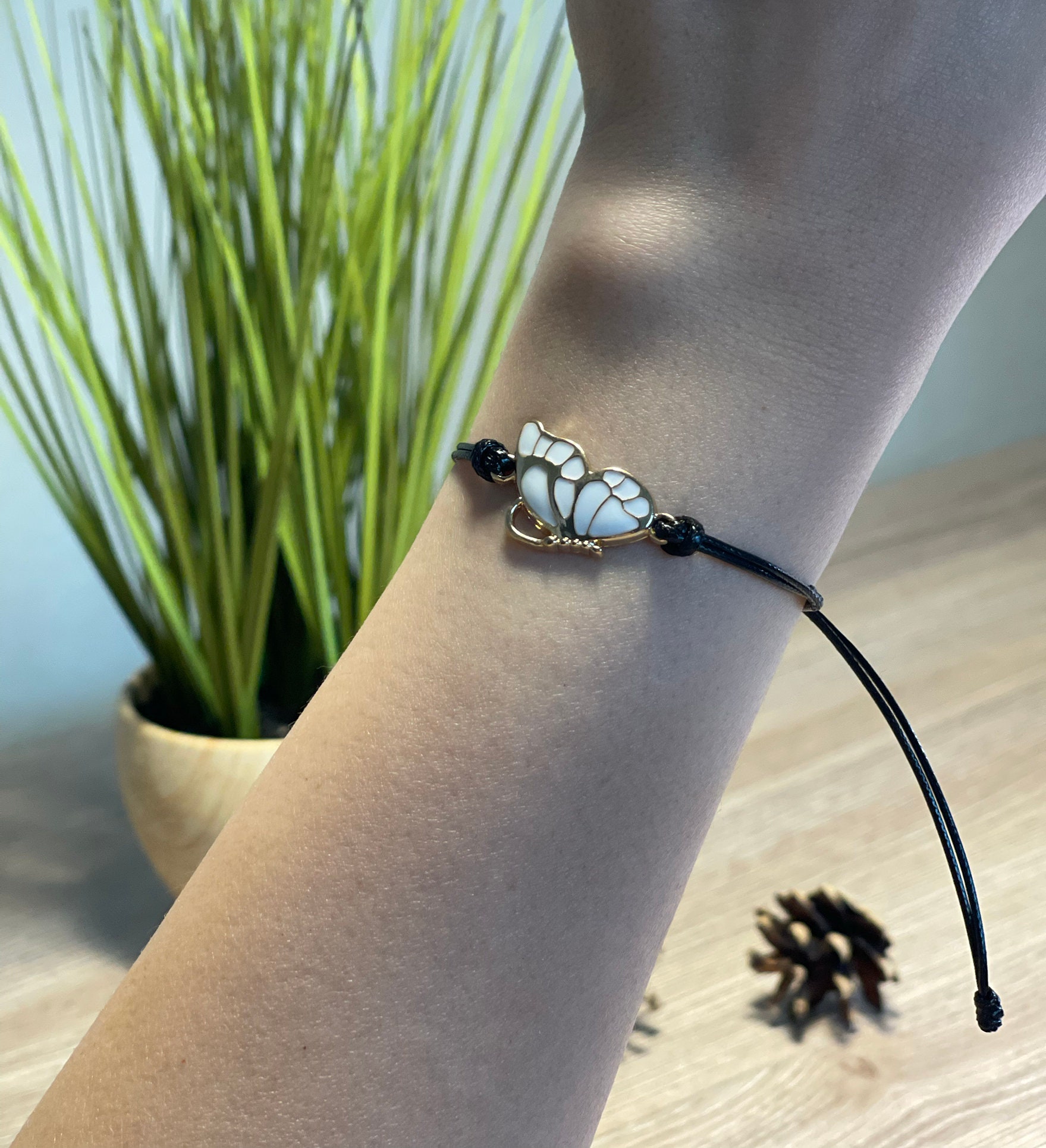 Matching Butterfly Bracelets, Friendship Butterfly Bracelets, Butterfly ...