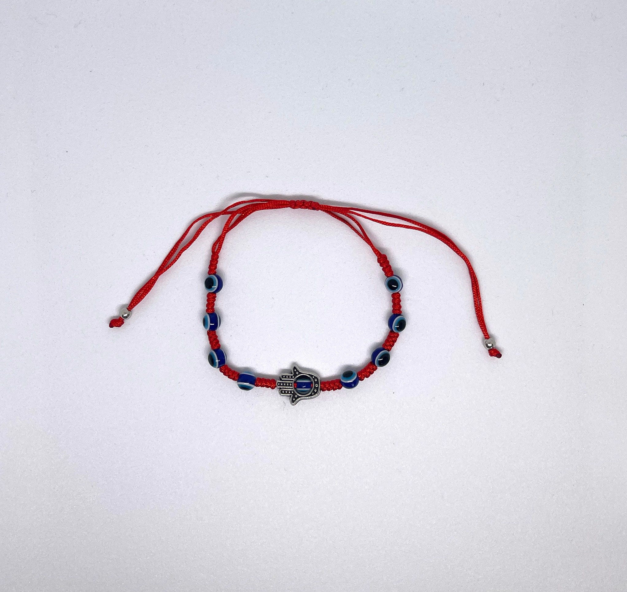 Evil Eye Bracelet Hamsa Hand Bracelet Mal De Ojo Bracelet - Etsy