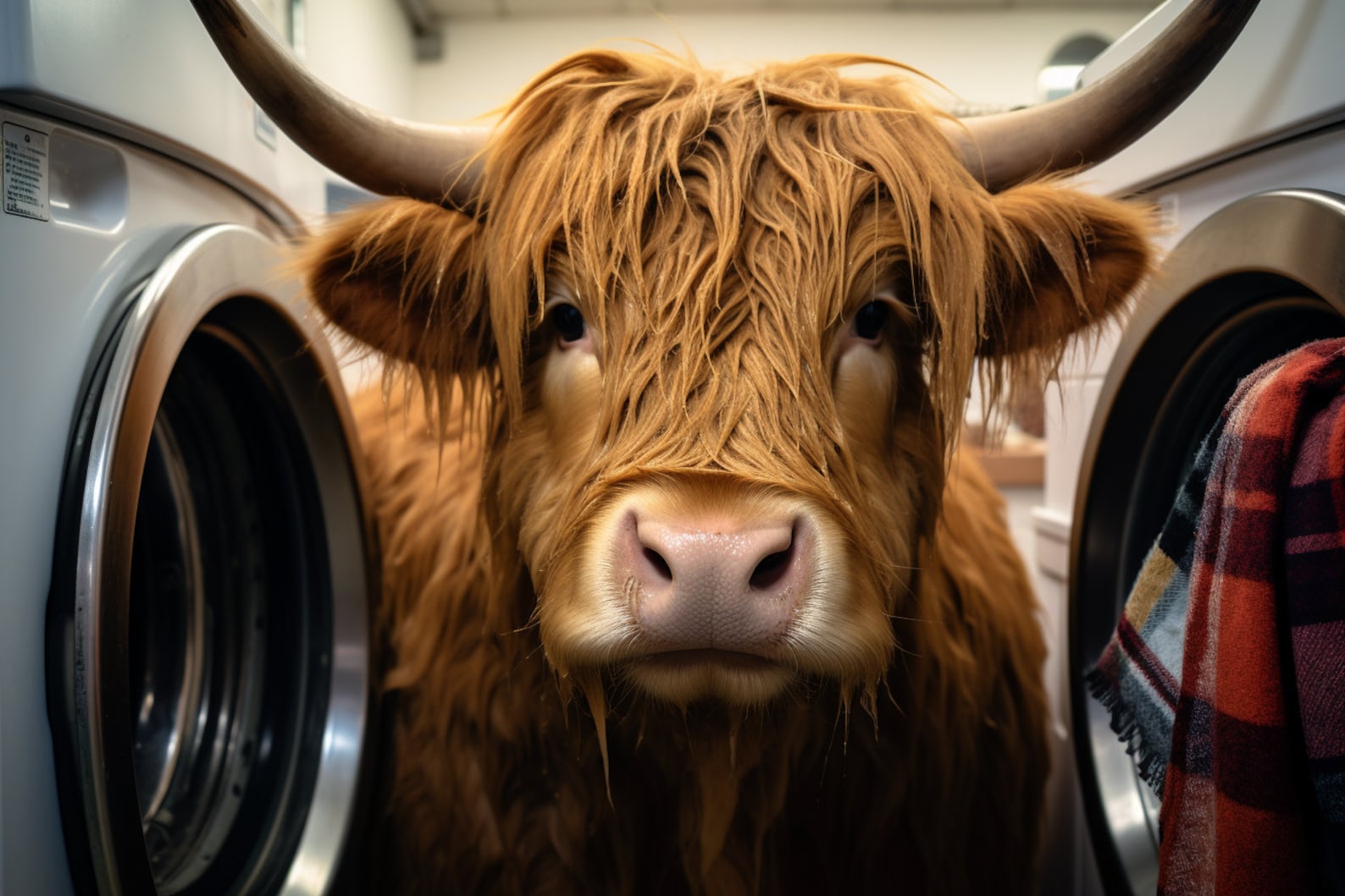 Highland Cow Laundry Set 10 Photos - Digital Download - Instant ...
