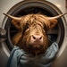 Highland Cow Laundry Set 10 Photos - Digital Download - Instant ...