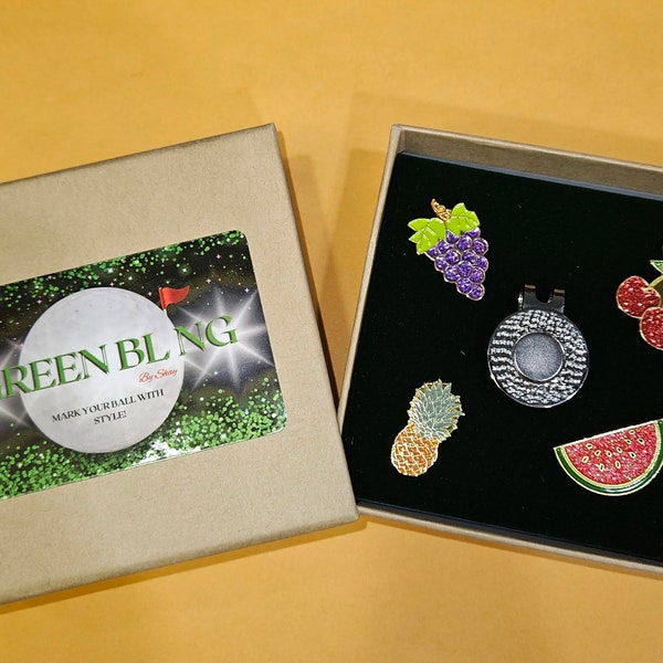 Golf Ball Marker Fruit - Etsy