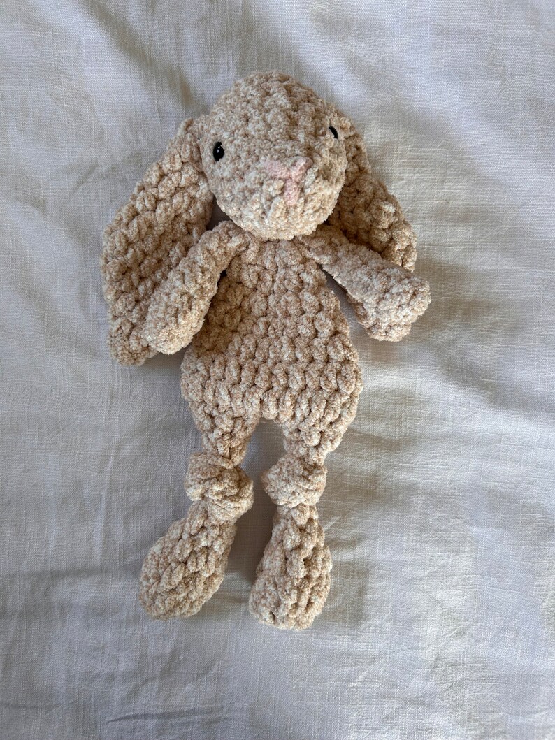 Rabbit Lovey - Etsy