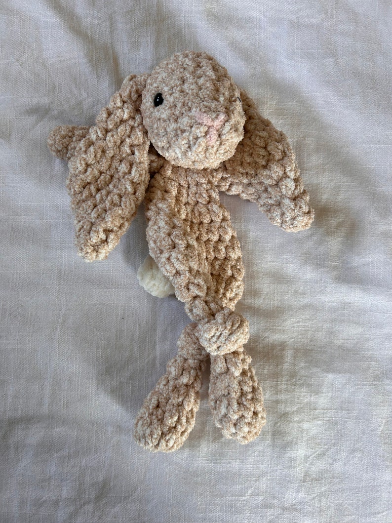 Rabbit Lovey - Etsy