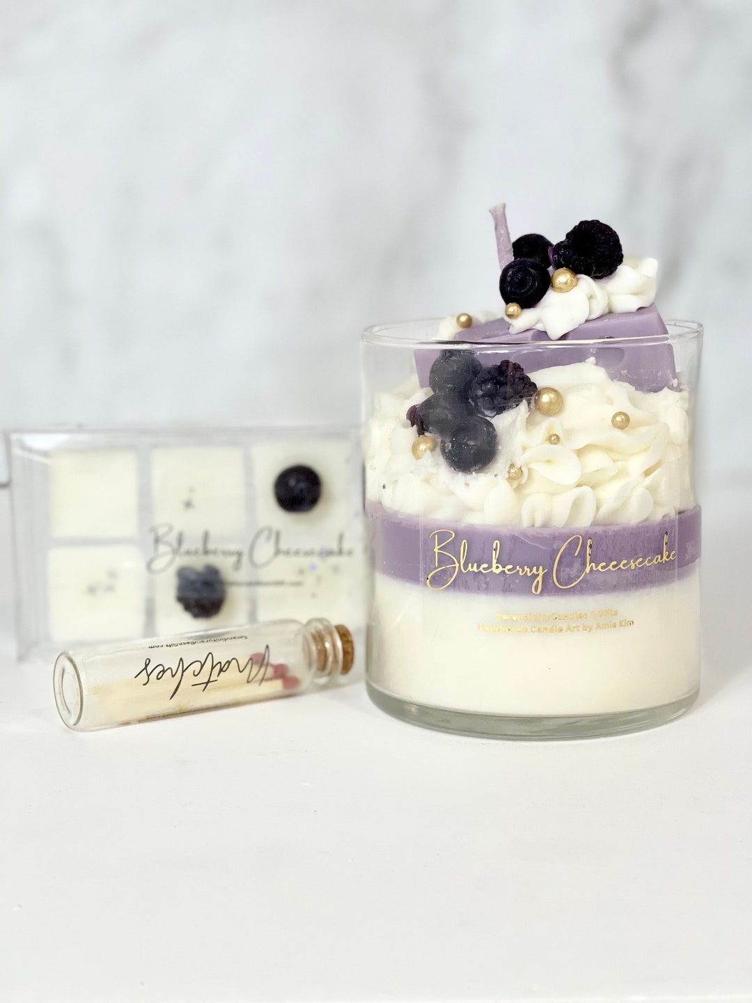 Dessert Candle Custom Label Candle for Gift Box for Birthday Candle ...