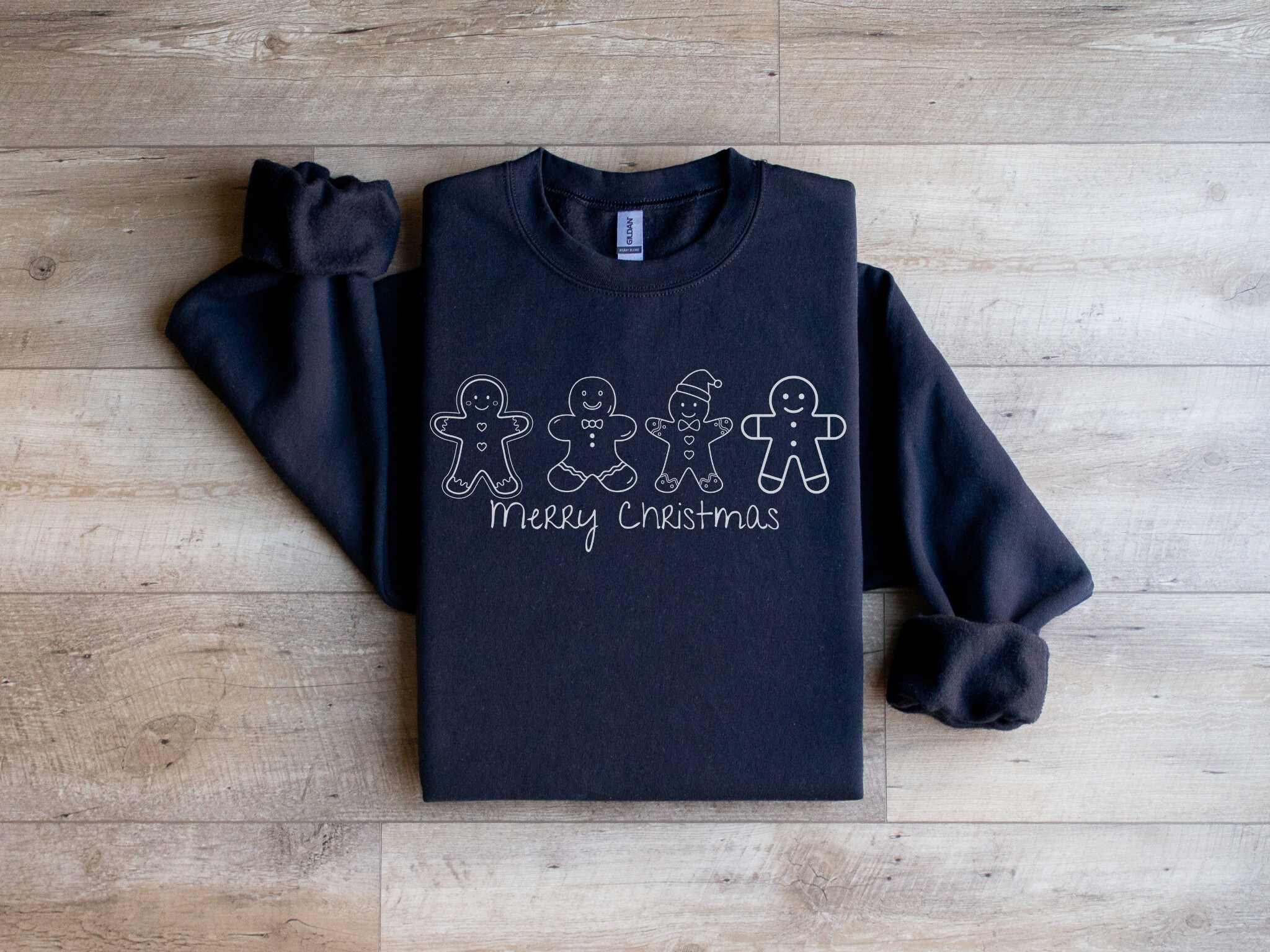 Gingerbread Man Sweater Gingerbread Man Sweatshirt Christmas - Etsy