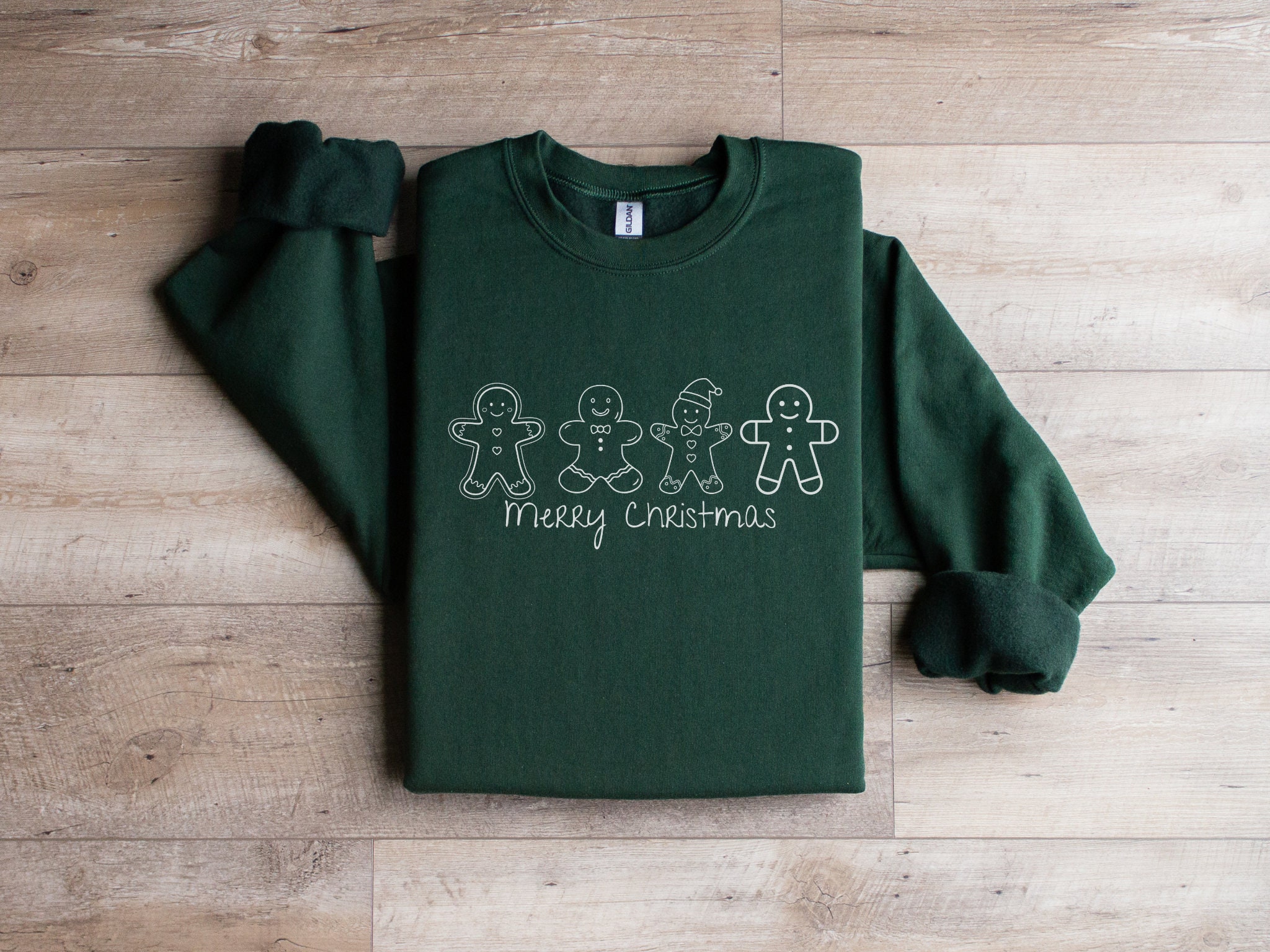 Gingerbread Man Sweater Gingerbread Man Sweatshirt Christmas - Etsy