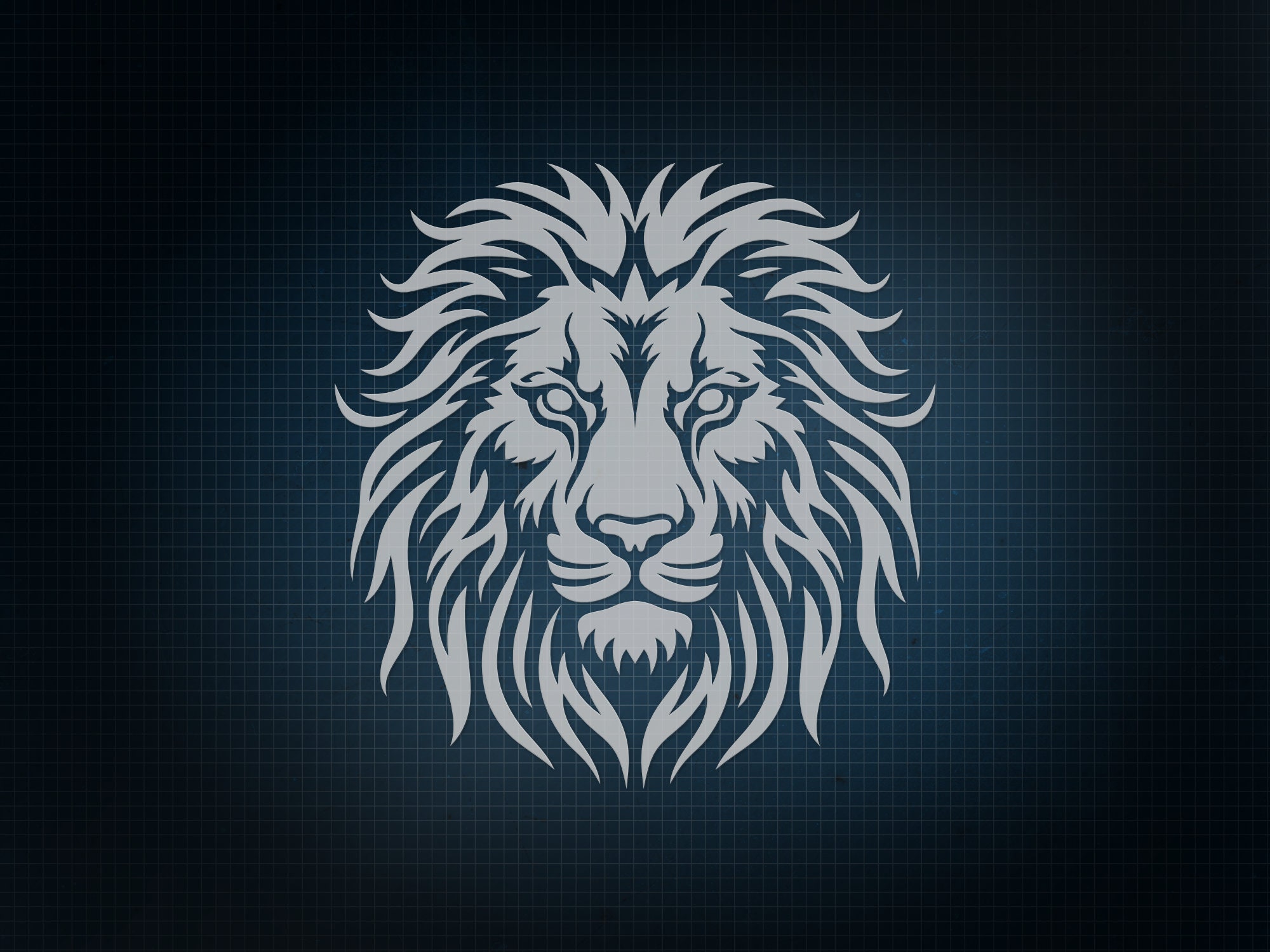 Lion Vinyl Decal. - Etsy