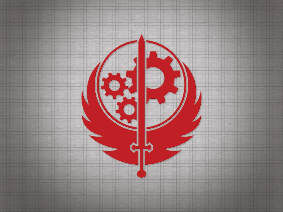 Brotherhood of Steel Insignia. Vinyl Decal. - Etsy
