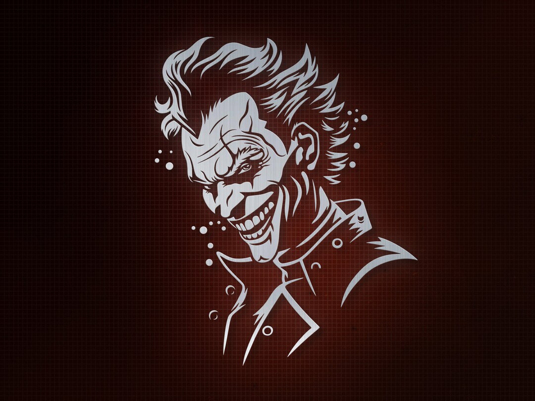 The Joker. Vinyl Decal. - Etsy