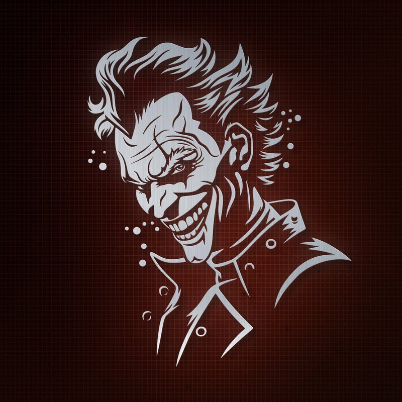 Joker Decal - Etsy