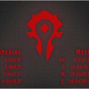 World of Warcraft. Horde Symbol. Vinyl Decal. - Etsy