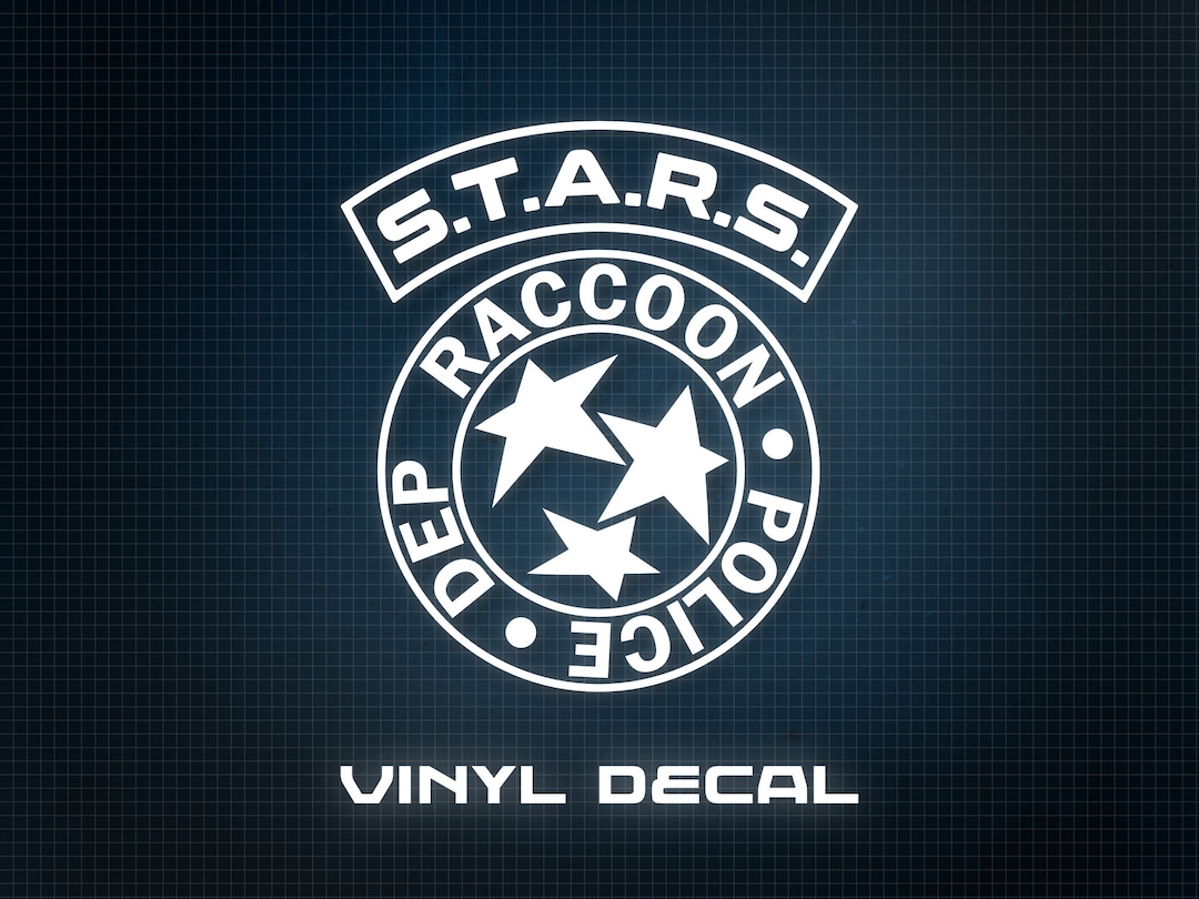 Resident Evil S.T.A.R.S. Emblem Vinyl Decal - Etsy