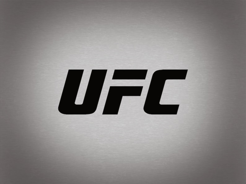 UFC Logo. Vinyl Decal. - Etsy