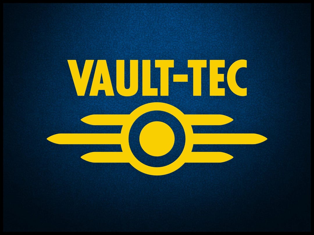 Vault-tec. Emblem / Logo. Vinyl Decal. - Etsy