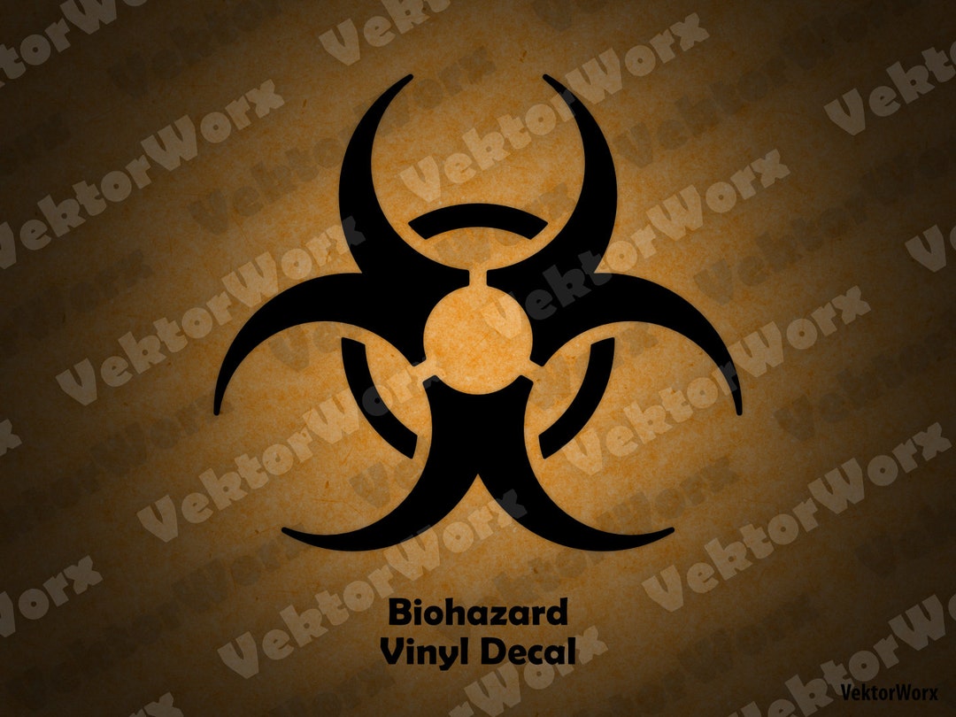 Biohazard. Vinyl Decal. - Etsy