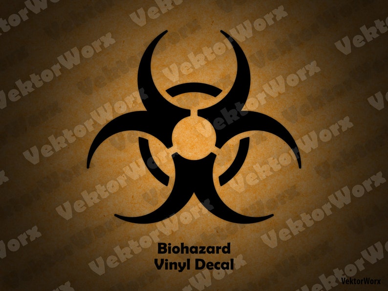 Biohazard. Vinyl Decal. - Etsy