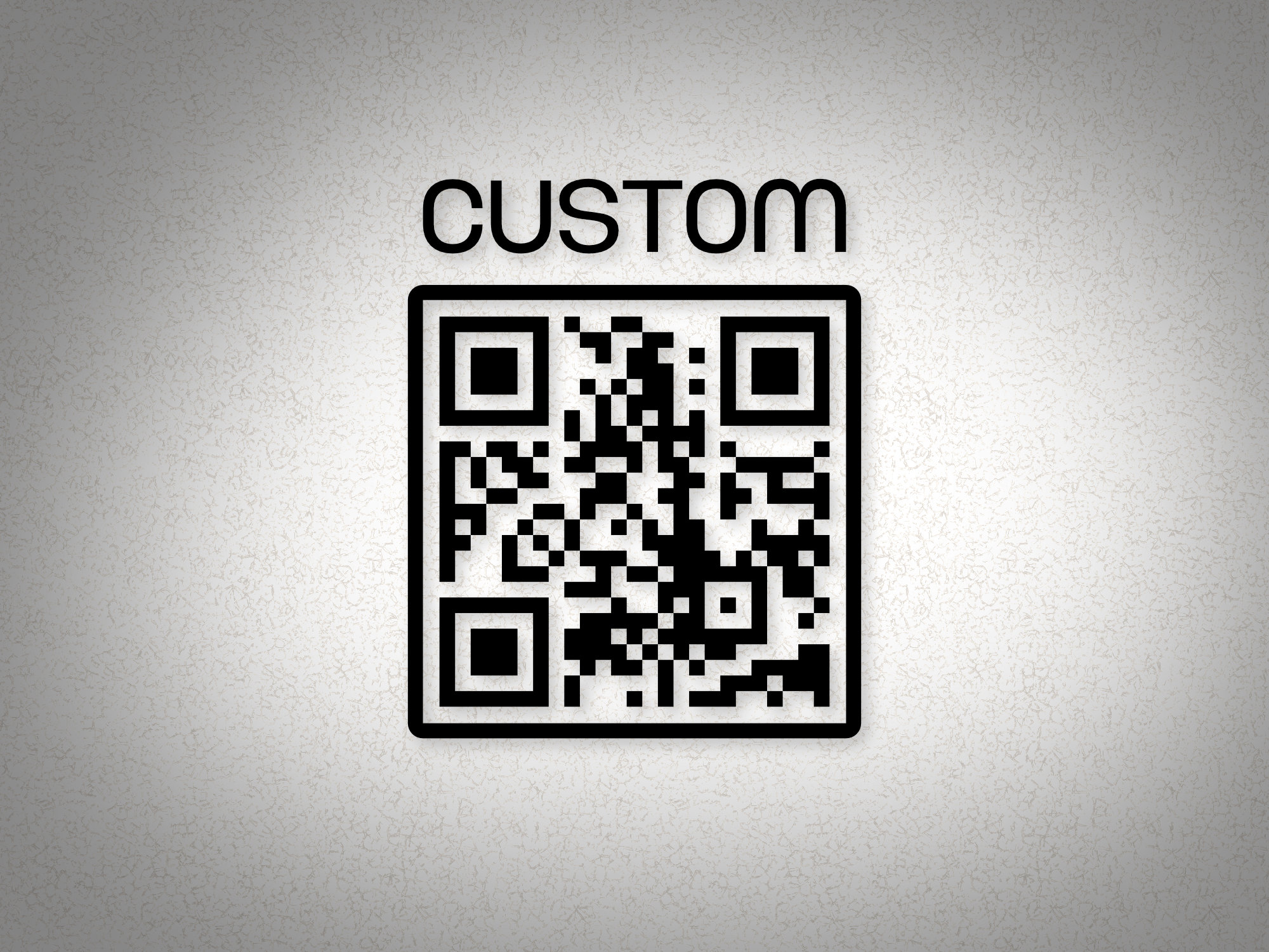 Custom QR Code. Vinyl Decal. - Etsy