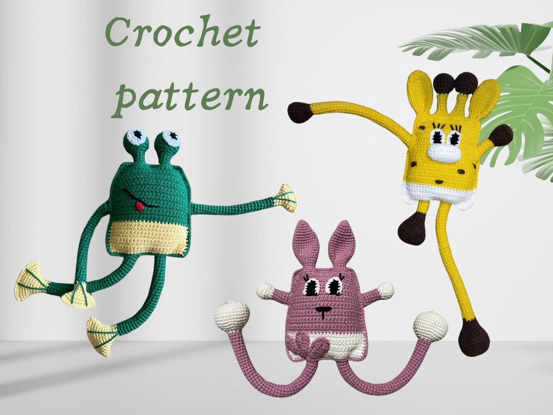 Crochet Fidget Toy, DIY, 3-in-1 Set, Crochet Pattern, Crochet Sensory ...