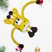 Crochet Pattern of Giraffe and Zebra, Fidget Toy Kids, Sensory Stretchy ...