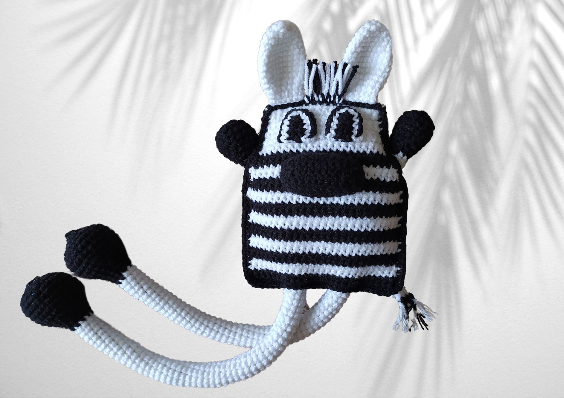Crochet Pattern of Giraffe and Zebra, Fidget Toy Kids, Sensory Stretchy ...