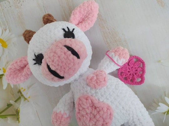 Strawberry Cow, Character Plush, Christmas Present, Birthday Present ...