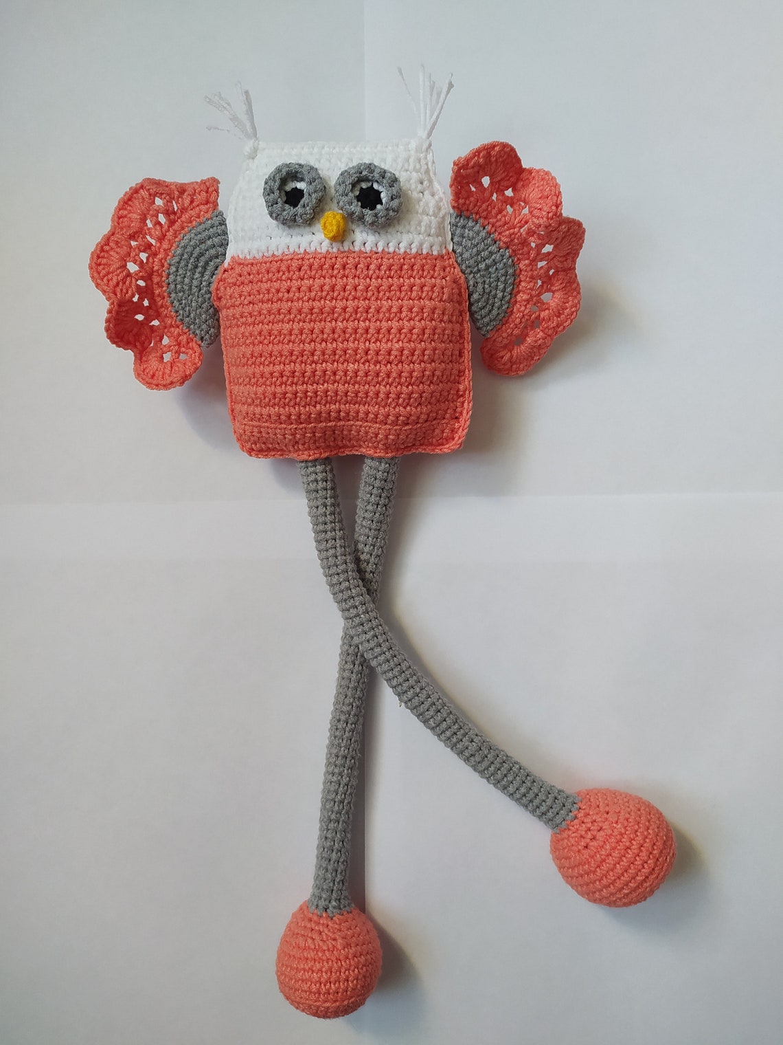Crochet Pattern, Owl Fidget Toy Kids, Stretchable Sensory Toy Stroller ...