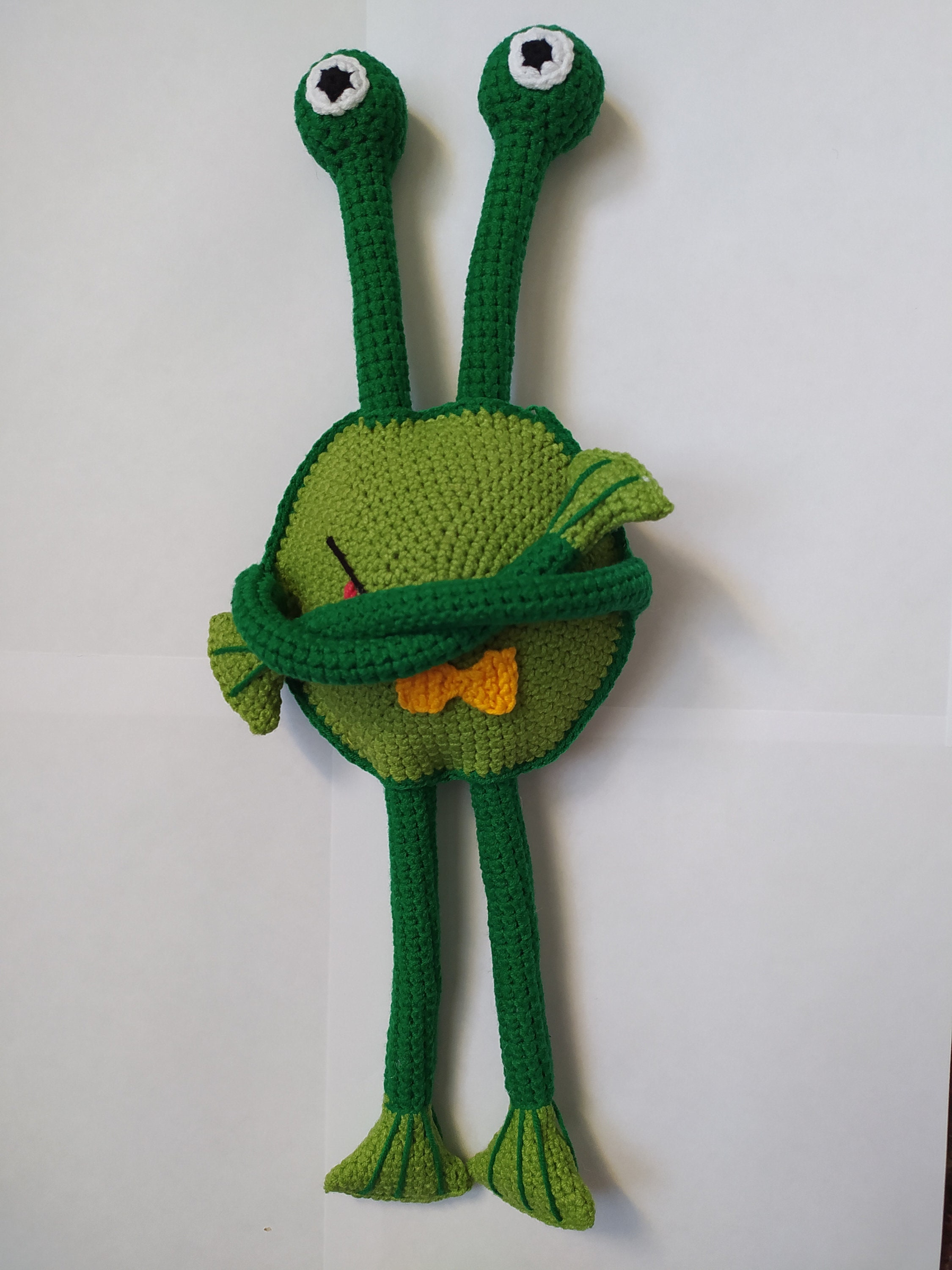 Crochet Pattern Frog, DIY Digital File, Amigurumi Pattern, Fidget Toy ...