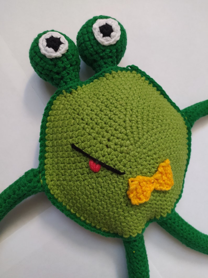Crochet Pattern Frog, DIY Digital File, Amigurumi Pattern, Fidget Toy ...