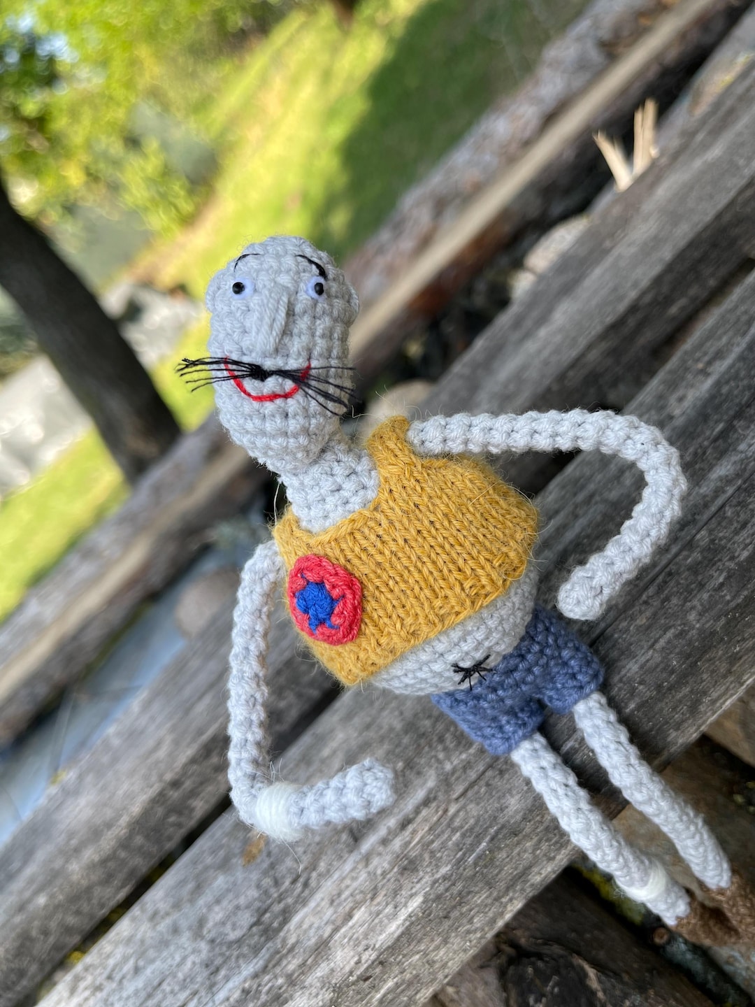 Coraline Doll – Crochet Mr. Bobinsky Amigurumi – Handmade Coraline Toy ...