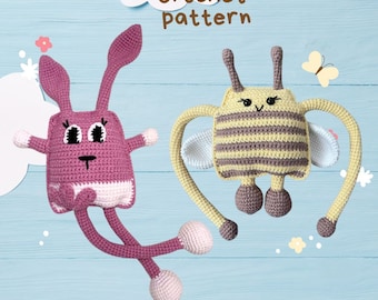 Bee Pop Fidget Toy Crochet Pattern - Etsy