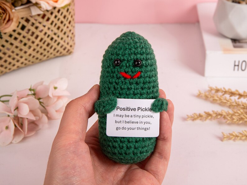 Positive Pickles With Positive Cardsemotional Support - Etsy UK