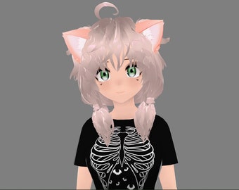 3D Vtuber Model Outfit / Vroid Outfit / Cow Outfit - Etsy