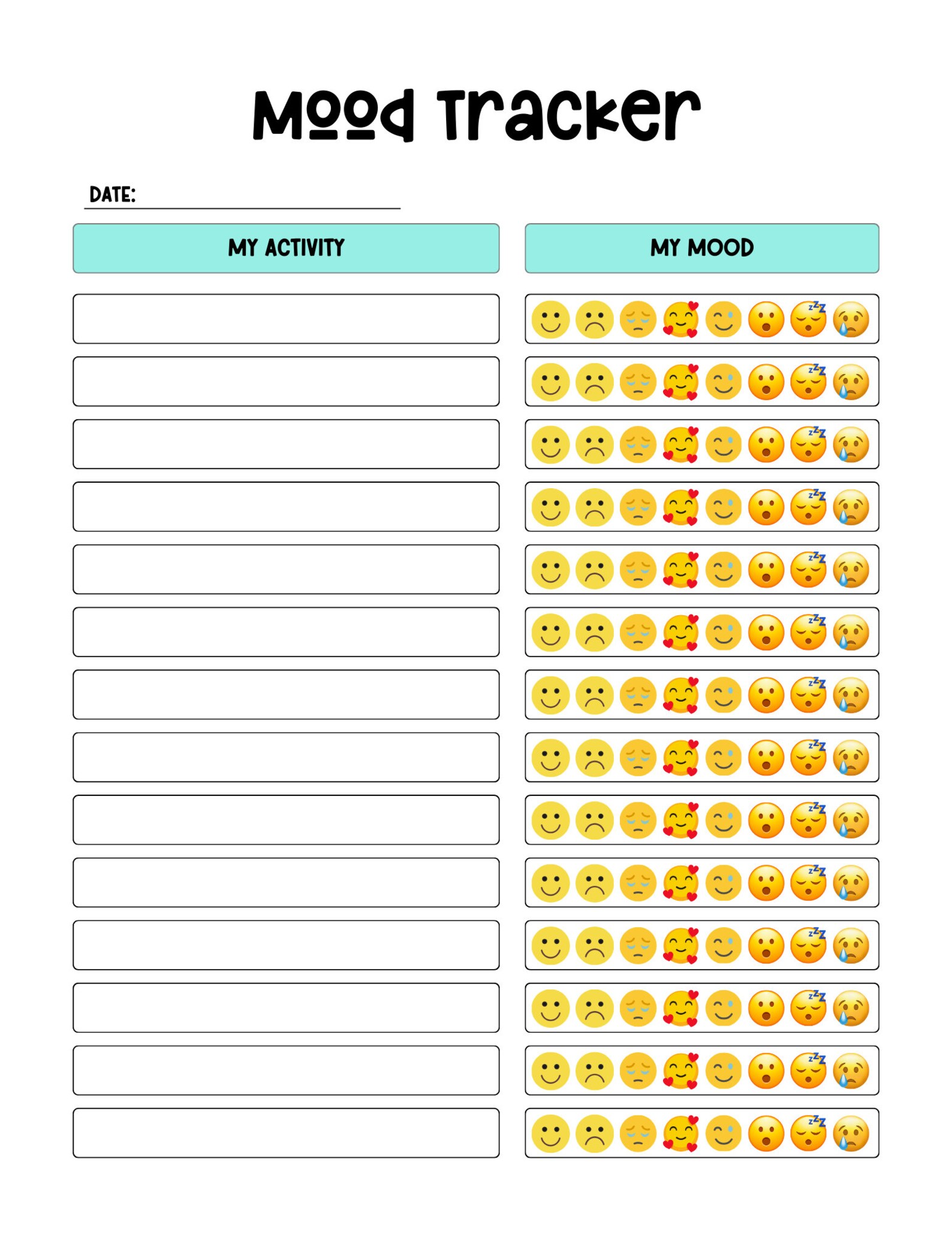 Anxiety and Depression Workbook BUNDLE 120+ Page Digital Download ...
