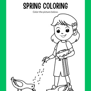 Kindergarten Spring Workbook - 25 Printable Worksheets | Writing ...