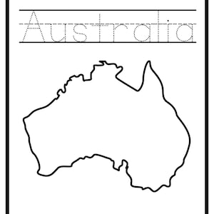 Continents Coloring Pages | Spelling and Writing Guides | School and ...