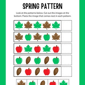 Kindergarten Spring Workbook - 25 Printable Worksheets | Writing ...