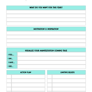 Anxiety and Depression Workbook BUNDLE 120+ Page Digital Download ...