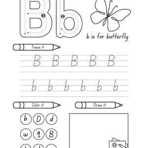 ABC Learning & Tracing Worksheets for Kids | Printable Alphabet ...