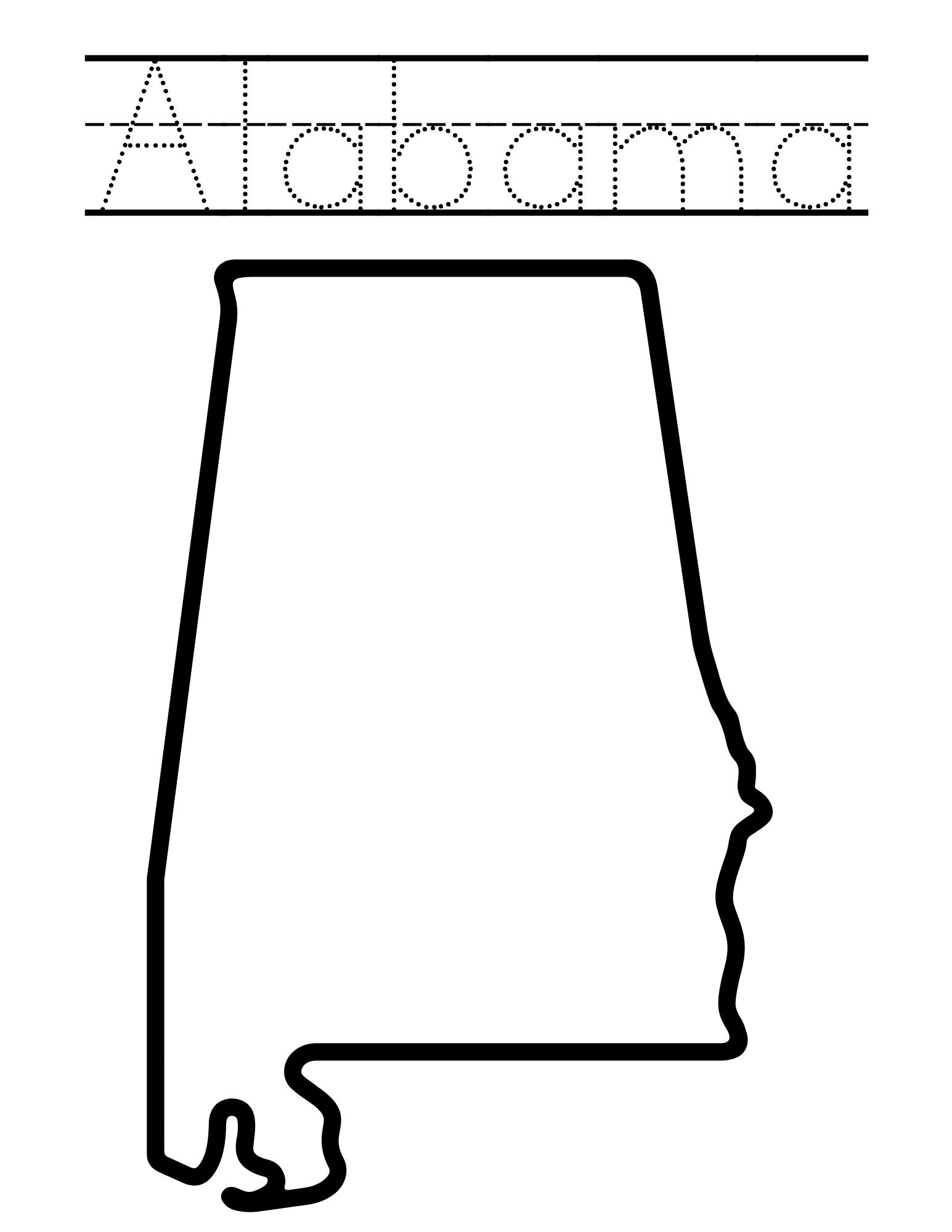 50 States Coloring Pages Set discover the USA: Geography Activity for ...