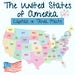 50 US States Coloring Pages With Capitals & Facts | Educational ...