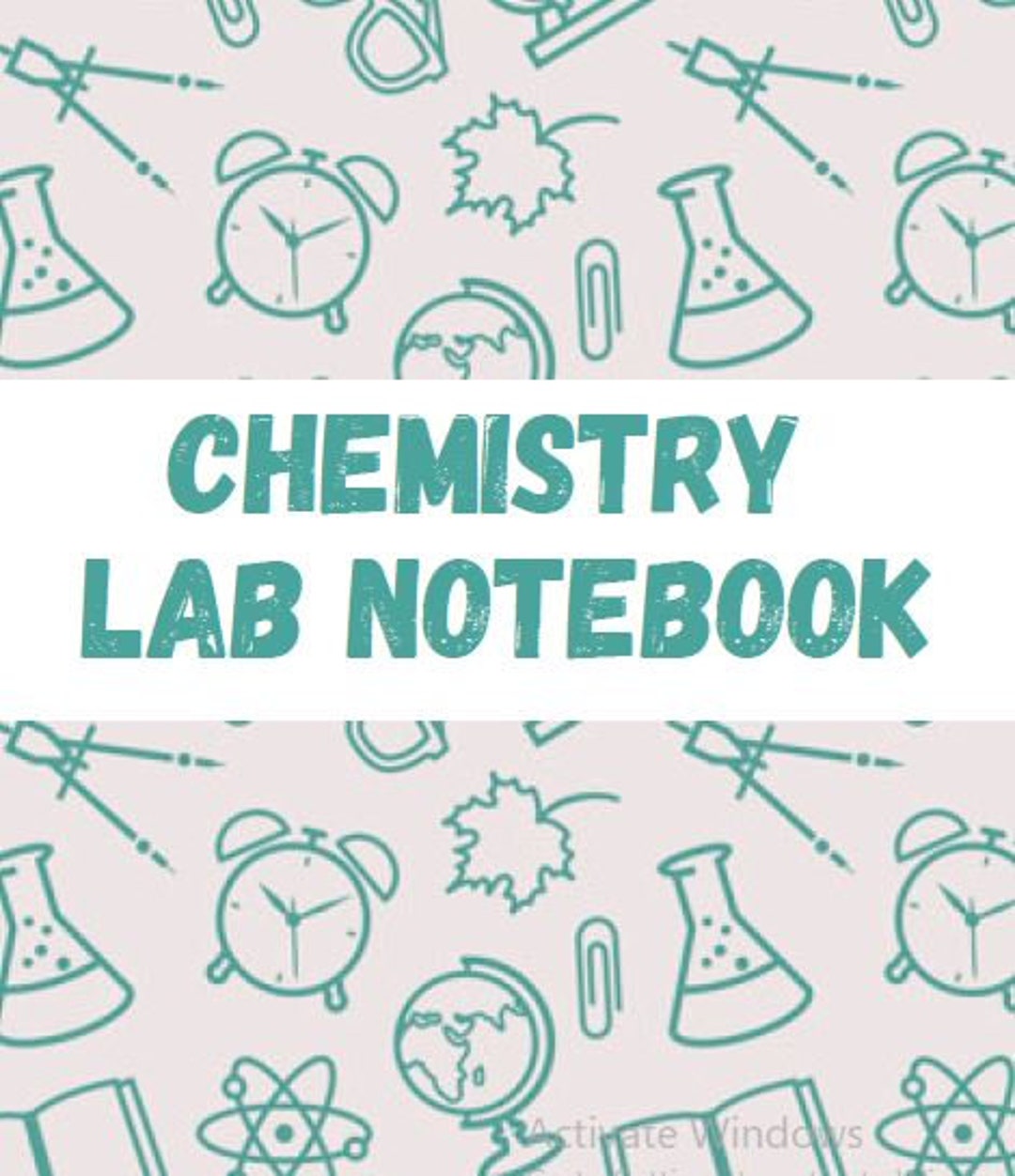Chemistry Lab Notebook Laboratory Notebooks Lab Book Lab - Etsy