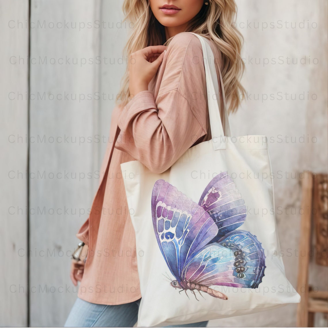 Tote Bag Mockup Canvas Tote Bag Mockup Boho Tote Bag Mock Model Tote ...