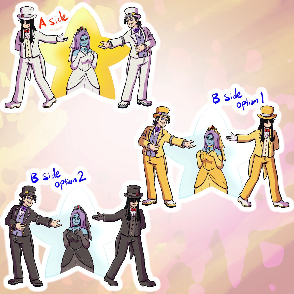 MLA Wedding Standee - Etsy