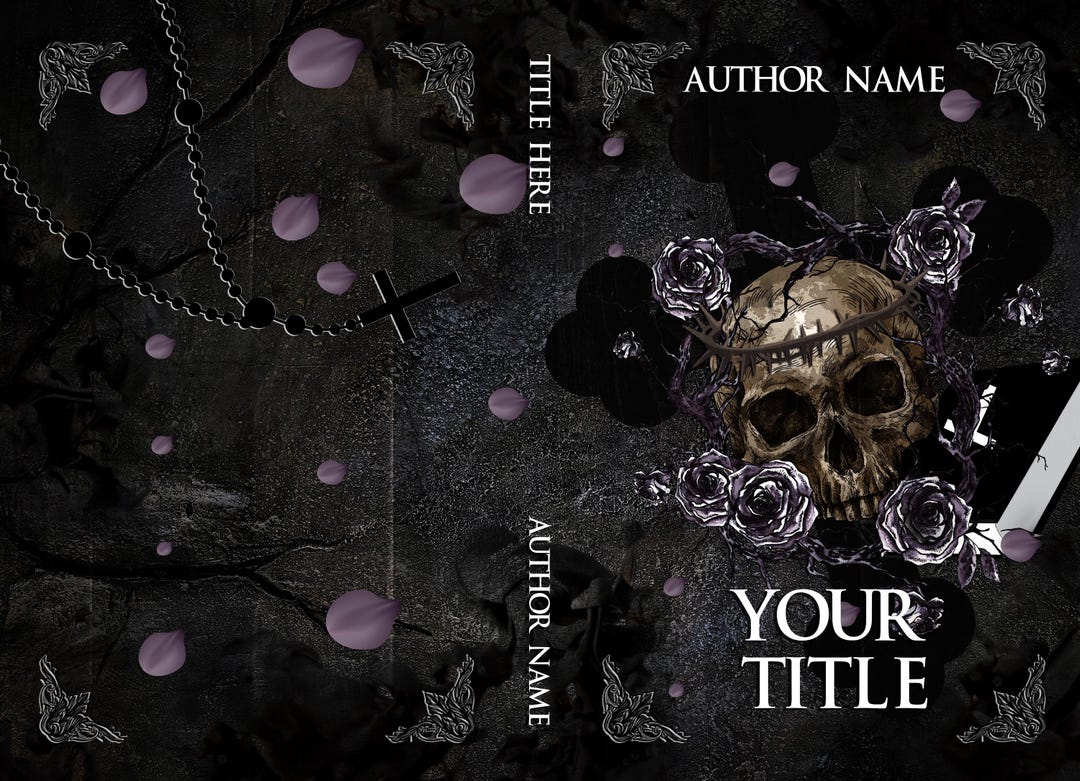Custom Premade Gothic/dark Romance Book Cover - Etsy